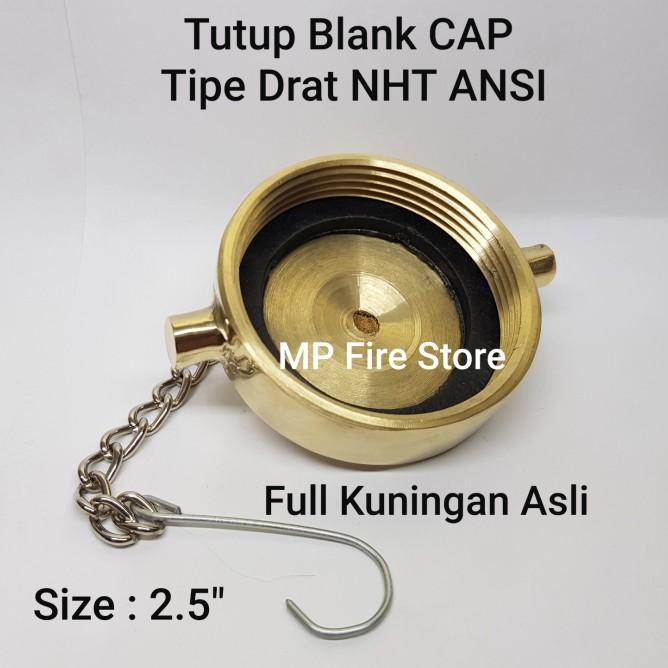 Jual Fire Blank Cap Tutup Dop Drat Nht 2.5 In Ansi Tutup Coupling ...