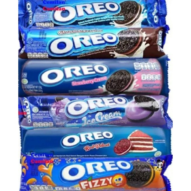 Jual Oreo original/ Chocolate/Red Velvet 133 gr | Shopee Indonesia