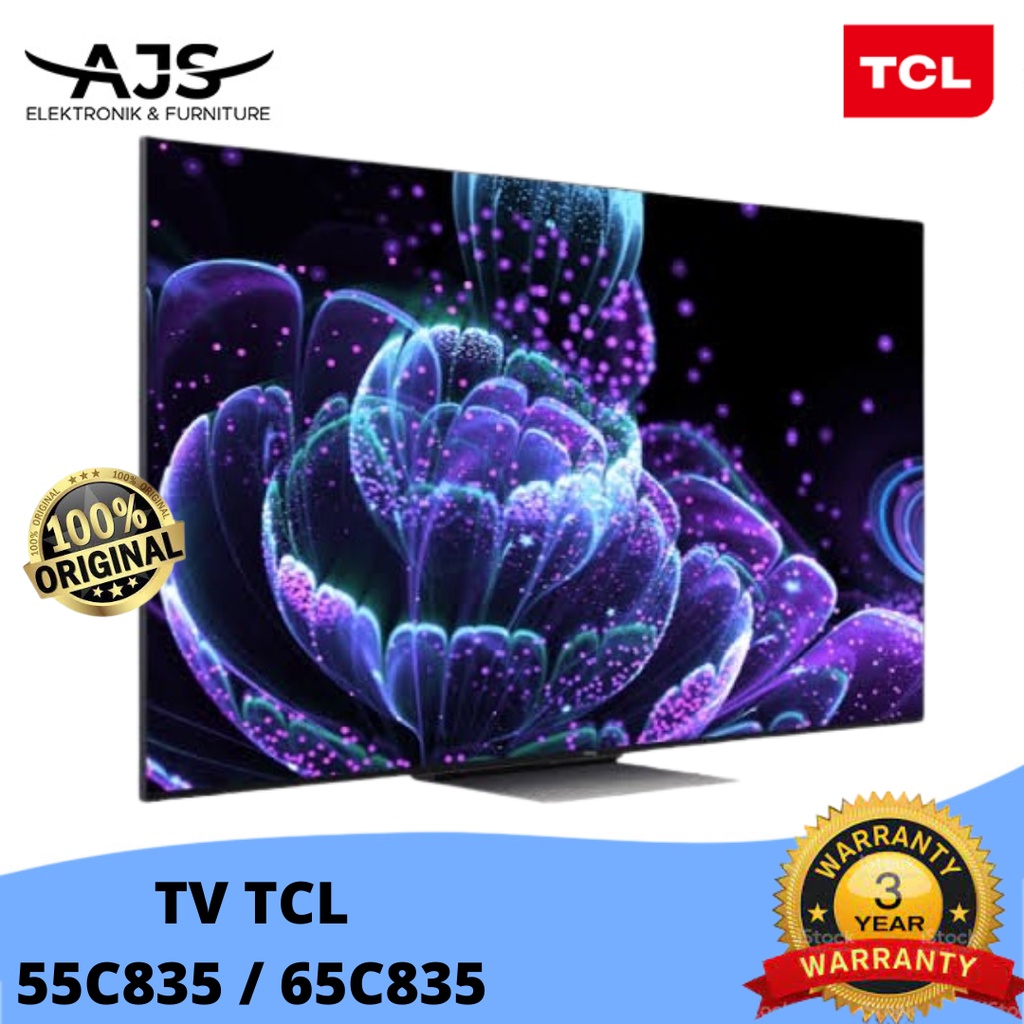 Jual TCL 55C835 TV 55 inc QLED GOOGLE TV UHD 4K C835 NEW MODEL 144hz ...