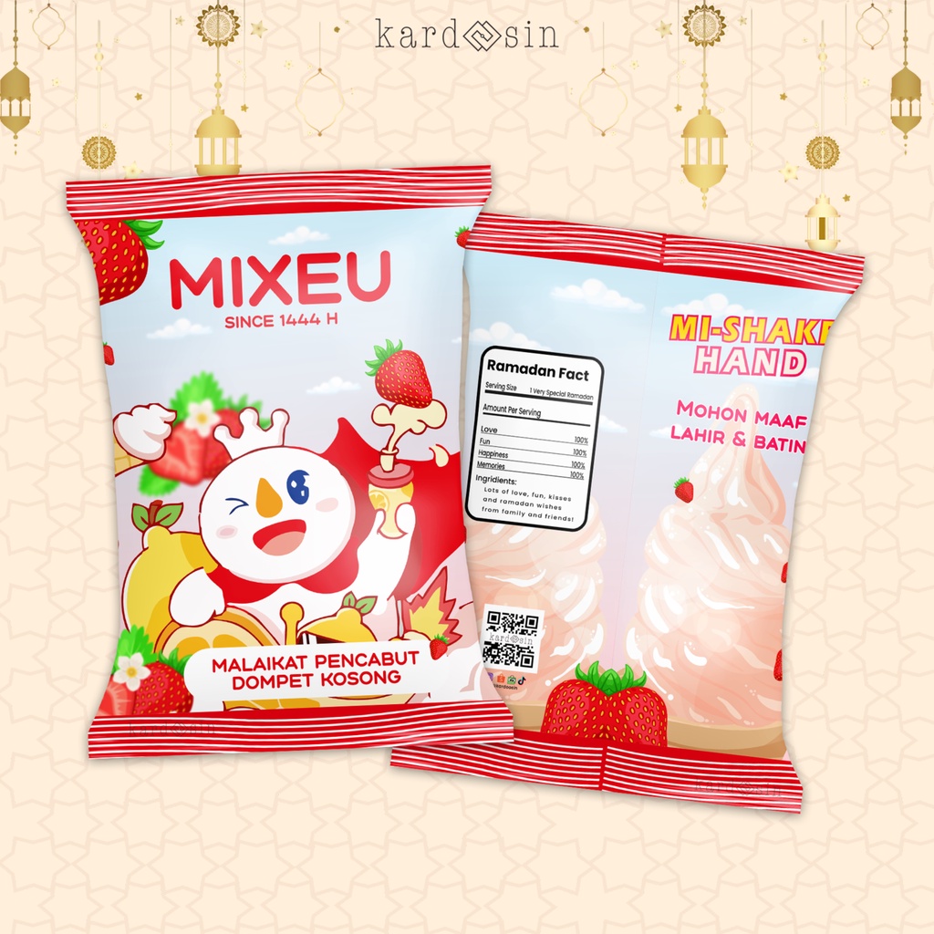Jual [HANYA KEMASAN] RAMADHAN SNACK BAG & ANGPAO ANGPAU RAMADAN IDUL ...
