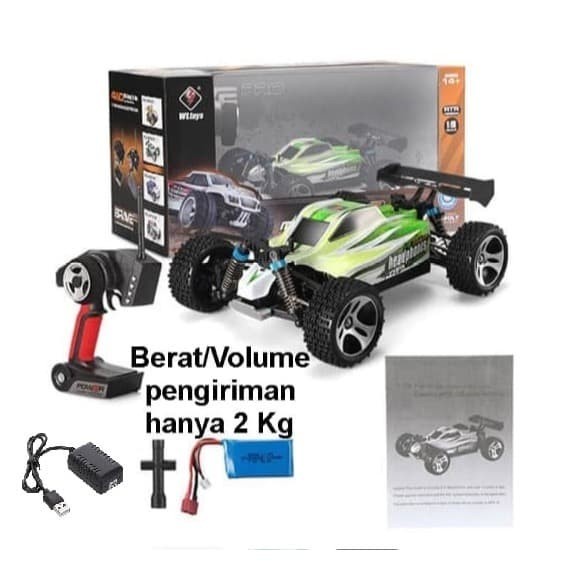Jual WL Toys A959B A959-B 1/18 4WD 70km/h Buggy RC Car ( lavar stores ...