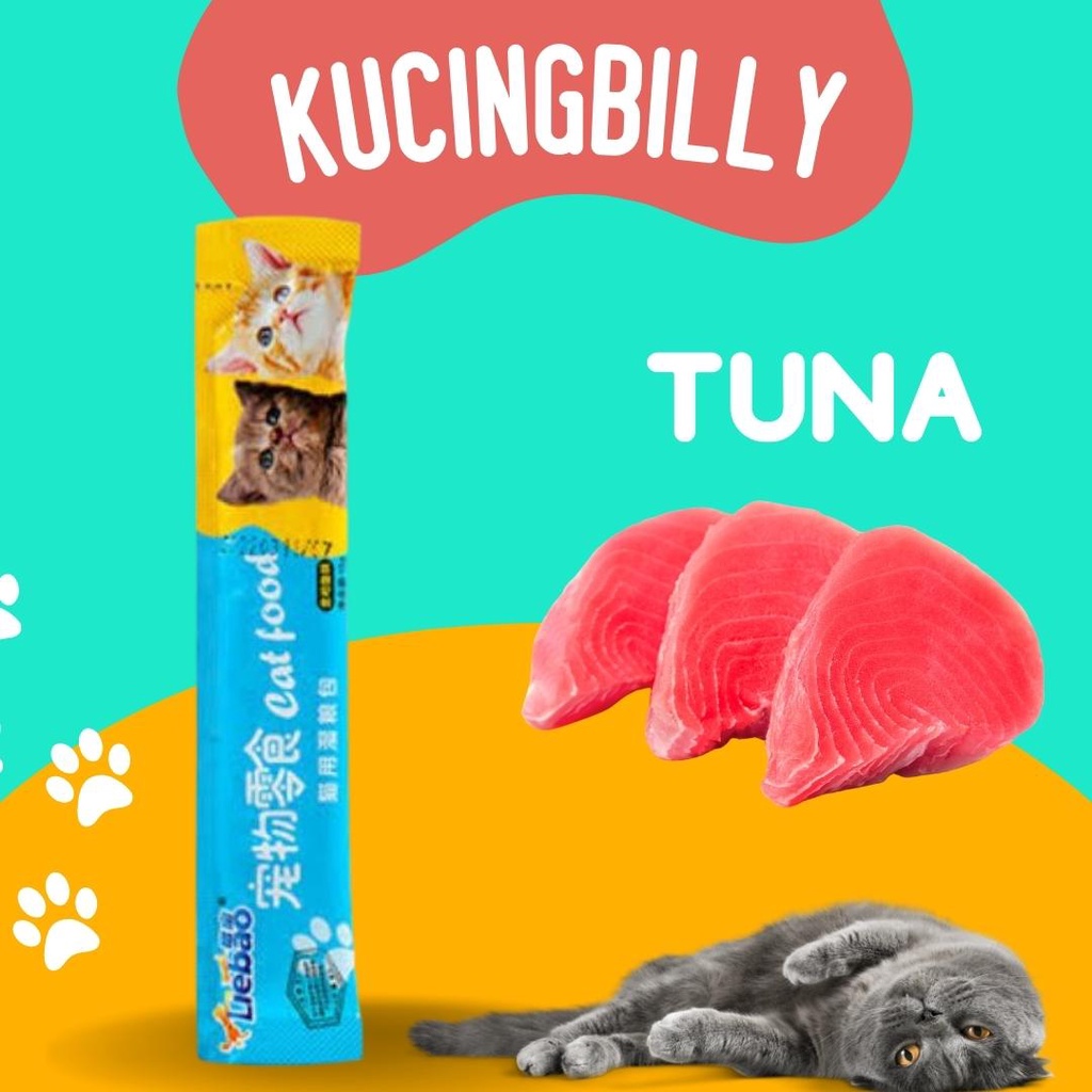 Jual Liebao cat snack kucing creamy 15gr | Shopee Indonesia