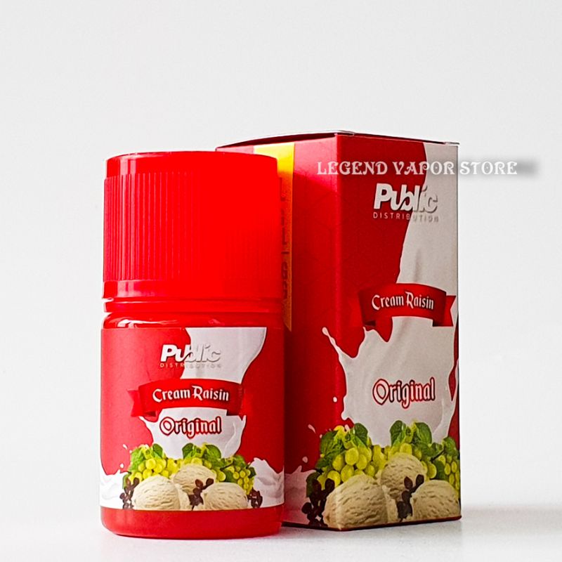 Jual FREEBASE - LIQUID CREAM RAISIN V1 Vanilla Ice Cream Raisin 60ML ...