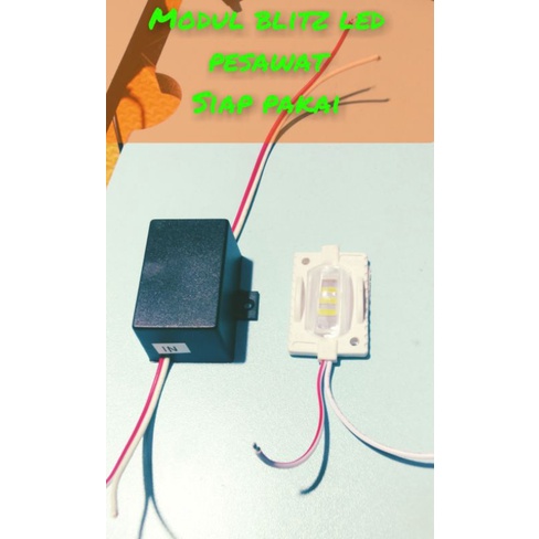 Jual modul led blitz lampu pesawat led kilat led flash 12V 24V | Shopee ...