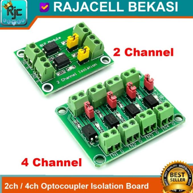 Jual PC817 2Ch 4Ch Optocoupler Isolation Board for PLC Arduinoo Raspberry | Shopee Indonesia