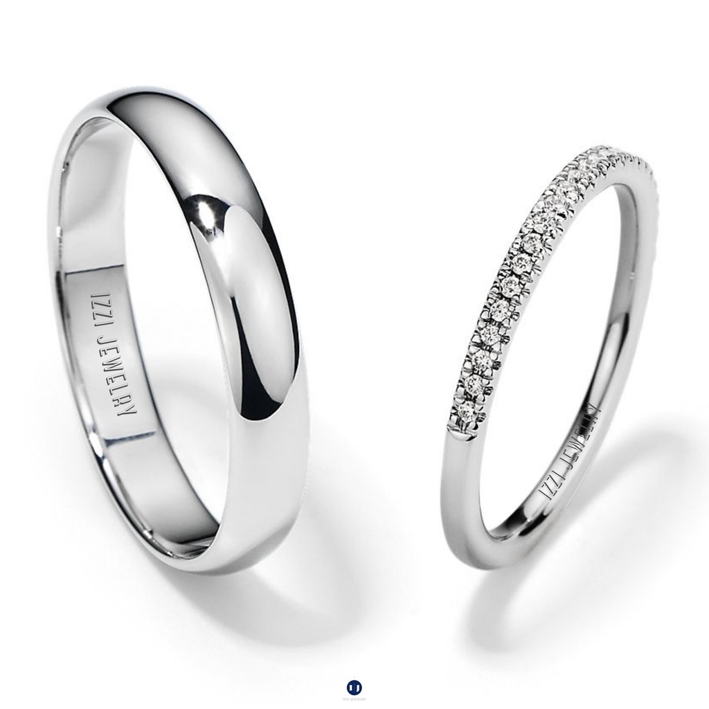 Jual Izzi Jewelry - Cincin Perak Couple Nikah Tunangan Bergaransi Dan ...