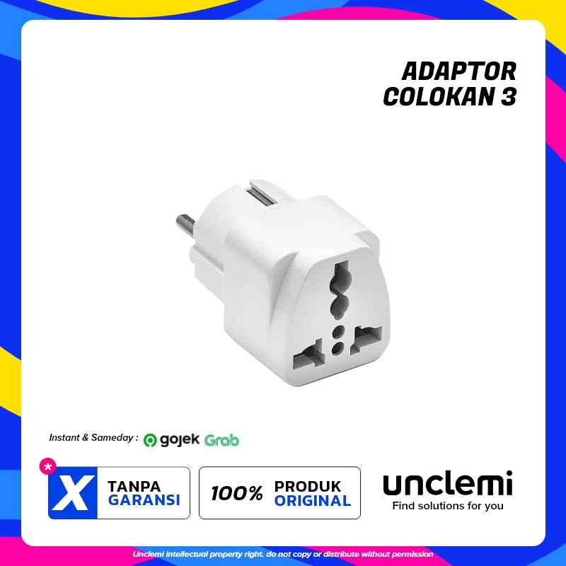 Jual Over Steker Universal Colokan Kaki 3/Sambungan Steker Kaki 3 ke ...