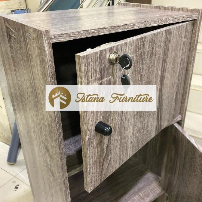 Jual LEMARI RAK BUKU SERBAGUNA LOKER DOKUMEN KANTOR KAYU 4 SUSUN ...