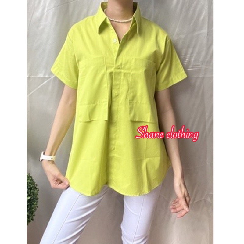Jual SHANE CLOTHING KEMEJA POKET LENGAN PENDEK KATUN POPLIN 058 ...