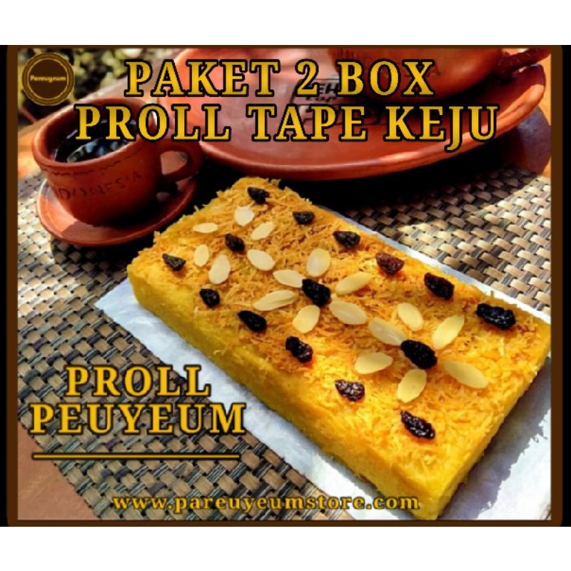 Jual paket dua box proll tape keju khas Bandung | Shopee Indonesia