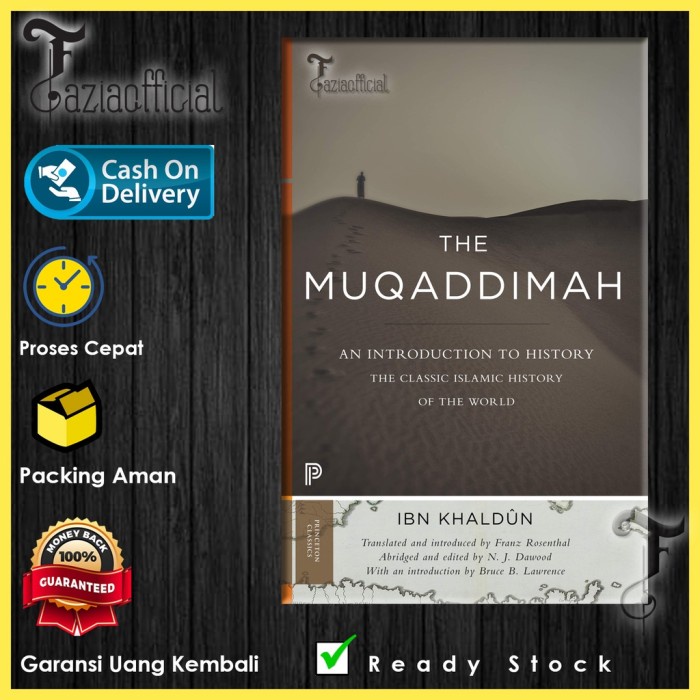 Jual The Muqaddimah By Ibn Khaldun (English) | Shopee Indonesia
