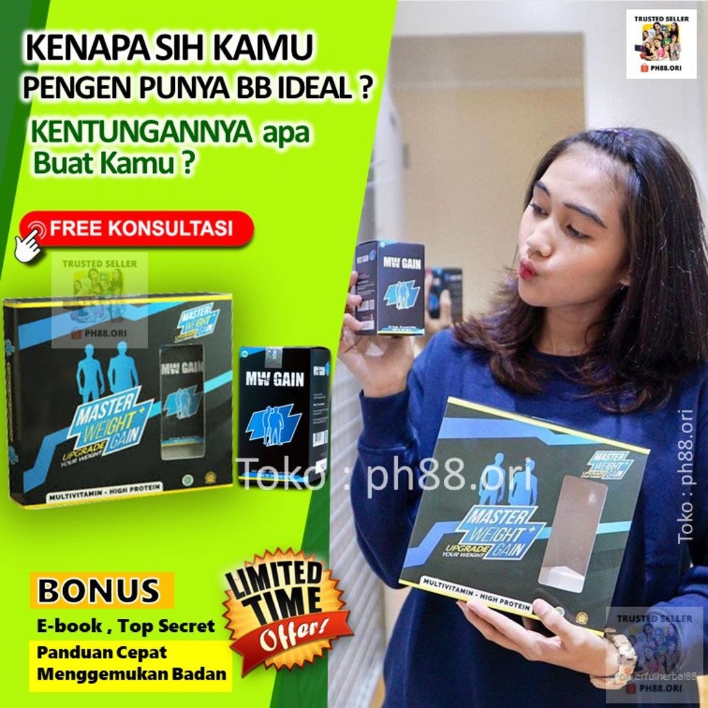 Jual Obat Penambah Nafsu Makan Dewasa Susu Pil Vitamin Gemuk Penggemuk Penambah Berat Badan Pria ...