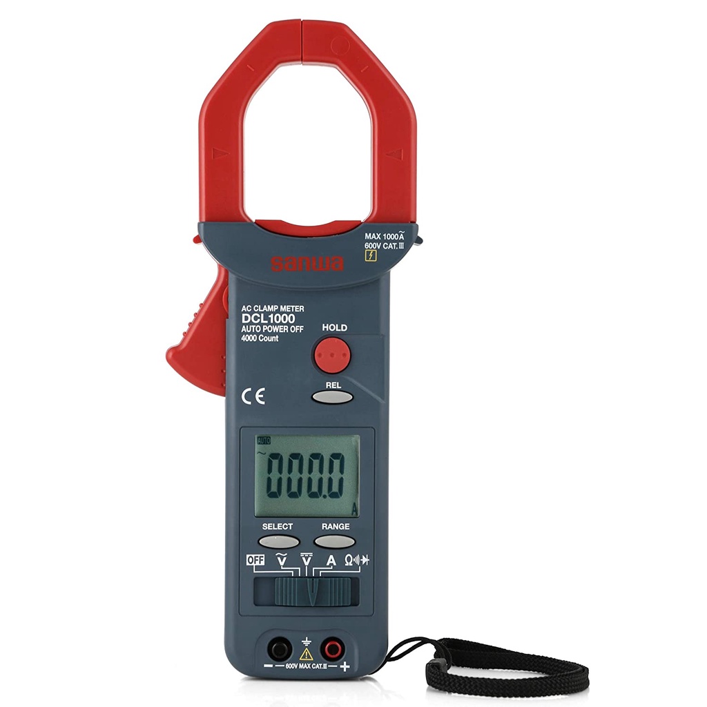 Jual Digital Clamp Meter Tang Amper SANWA DCL1000 | Shopee Indonesia