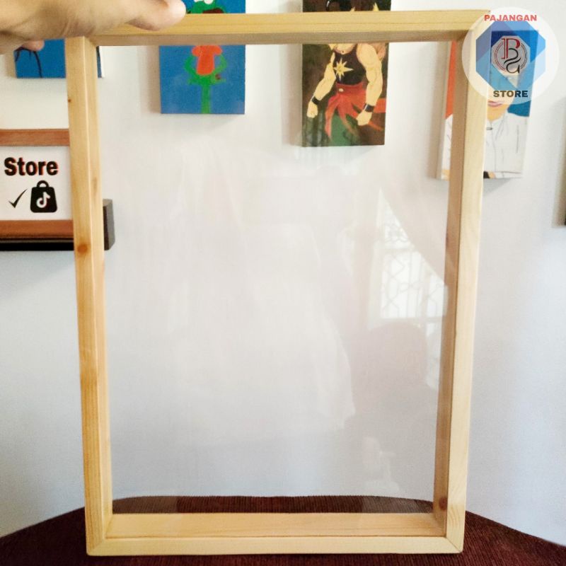 Jual Bingkai 3D Transparan Mahar Double Acrylic - Frame 3D Transparan ...