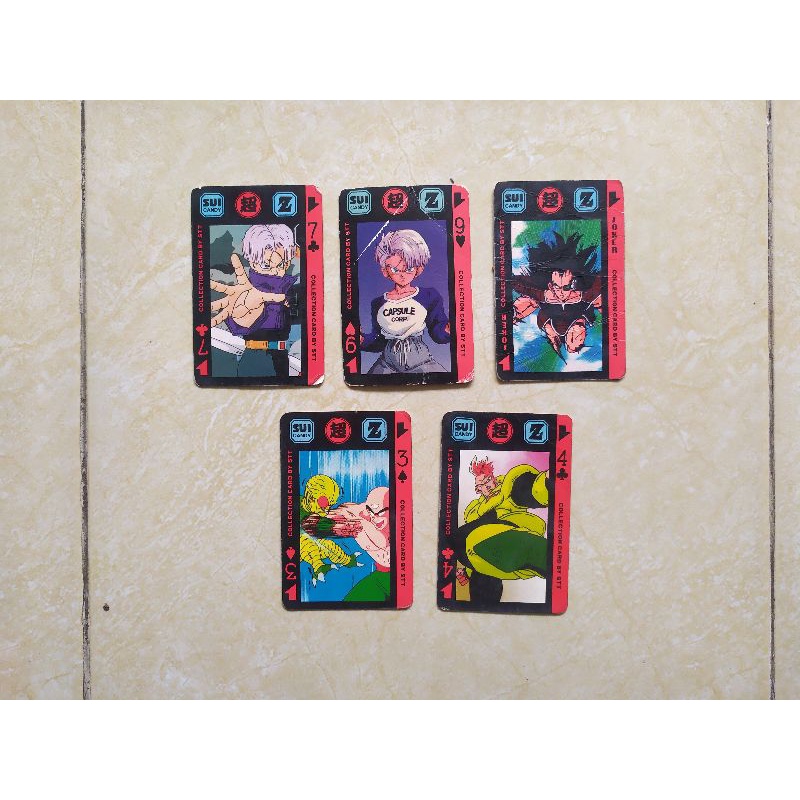 Jual kartu remi komik DRAGON BALL Z dijual sepaket | Shopee Indonesia
