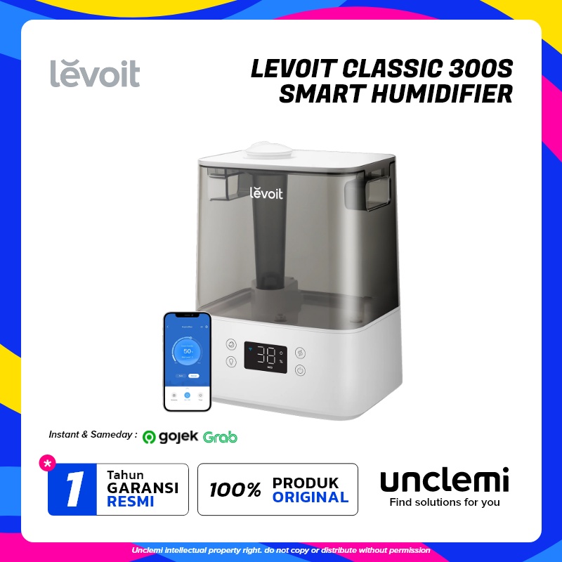 Jual Levoit Classic 300S Smart Ultrasonic Cool Mist Humidifier USA ...
