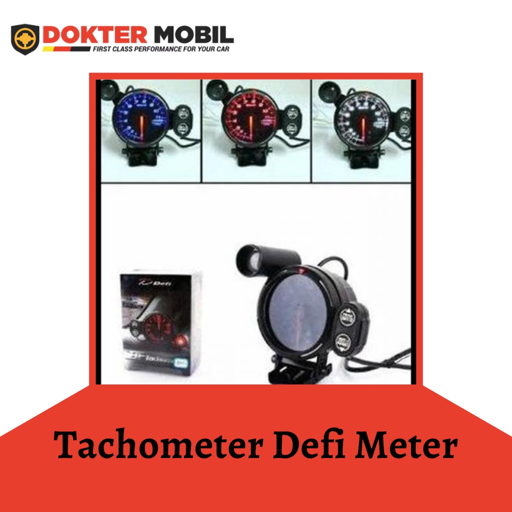 Jual Tachometer Defi Racer BF 1 Warna 3.75 inch | Shopee Indonesia