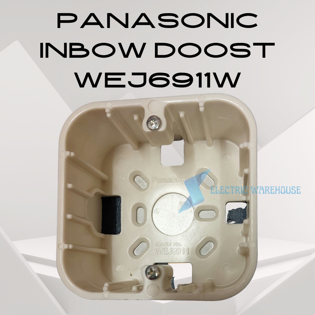 Jual PANASONIC OUTBOW / OMBO DOOST WEJ 6911 W / WEJ6911W TEMPEL SAKLAR ...