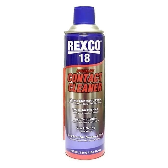 Jual Rexco 18 contact cleaner 220 Ml / Pembersih Elektrik | Shopee ...
