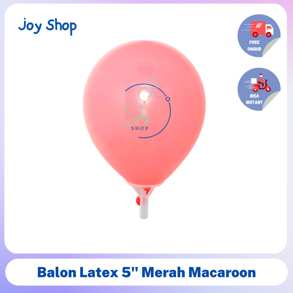 Jual Balon 5 inch macaroon pastel satuan 5" balloon macaron satuan ...