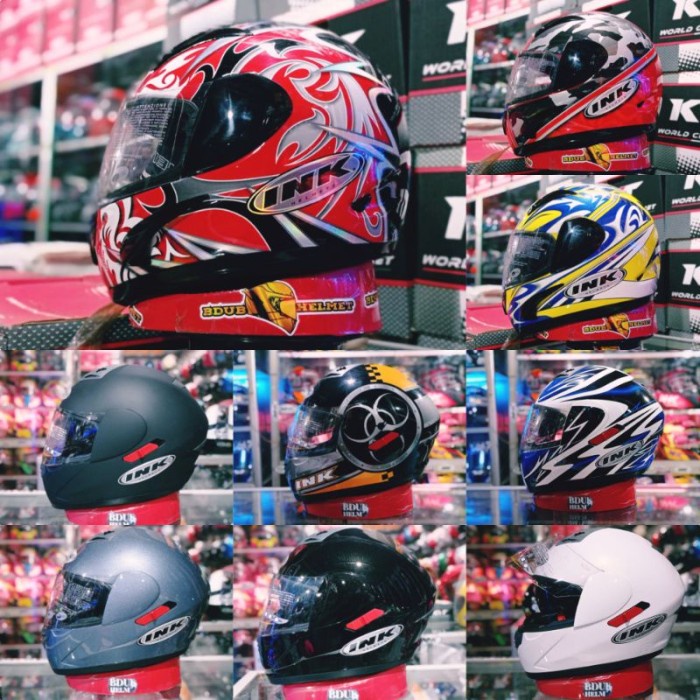 Jual HELM INK CL -1 & GP RACE 100 ORIGINAL INK | Shopee Indonesia