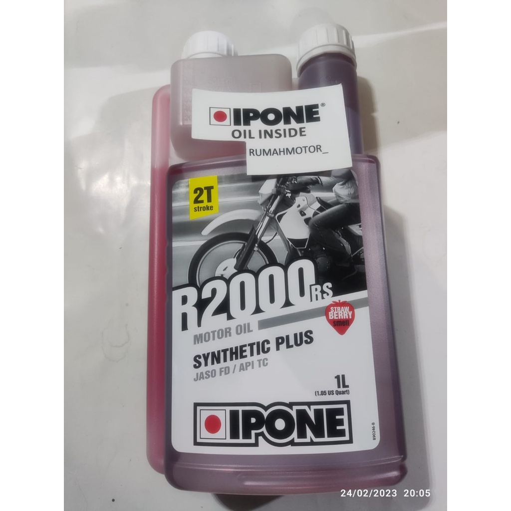 Jual OLI SAMPING IPONE R2000 RS STRAWBERRY 1LT ORIGINAL MOTOR 2 TAK ...
