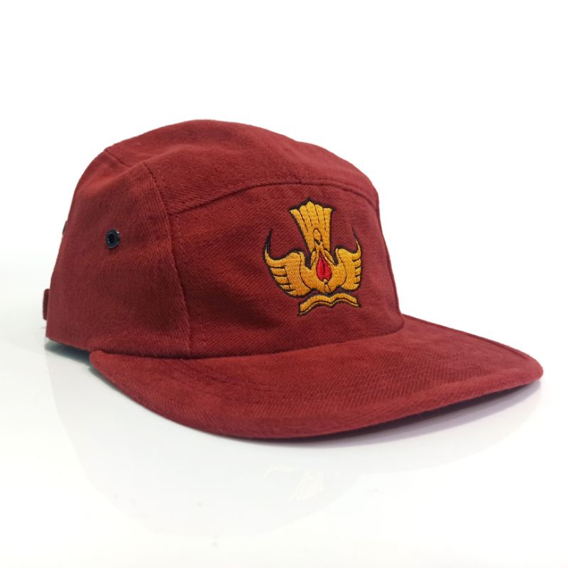 Jual Topi SD SMP SMA Bordir Tutwuri Sekolah Tut Wuri Snapback 5 Panel ...