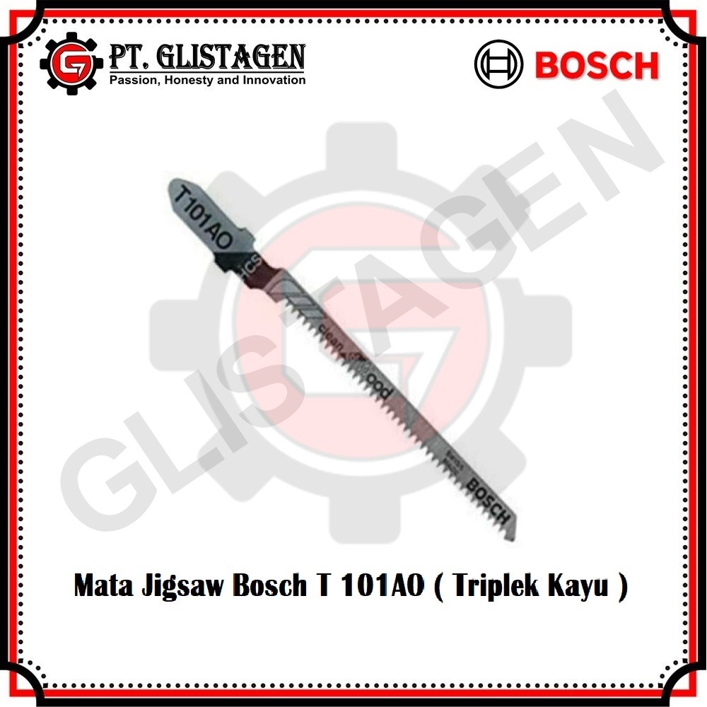 Jual BOSCH Mata Jigsaw T101AO Triplek Kayu Jig Saw Blade Gergaji Clean ...