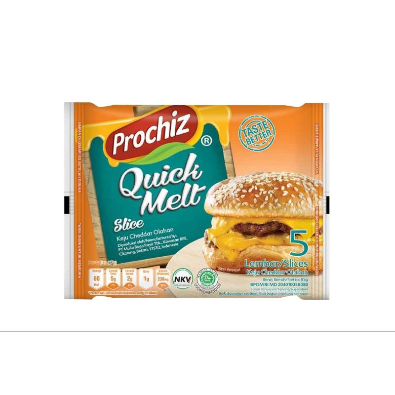 Jual PROCHIZ Quick Melt Slice 5 s | Shopee Indonesia