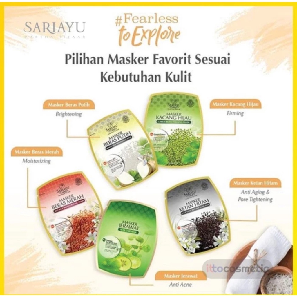 Jual Sariayu Masker 10 gr | Shopee Indonesia
