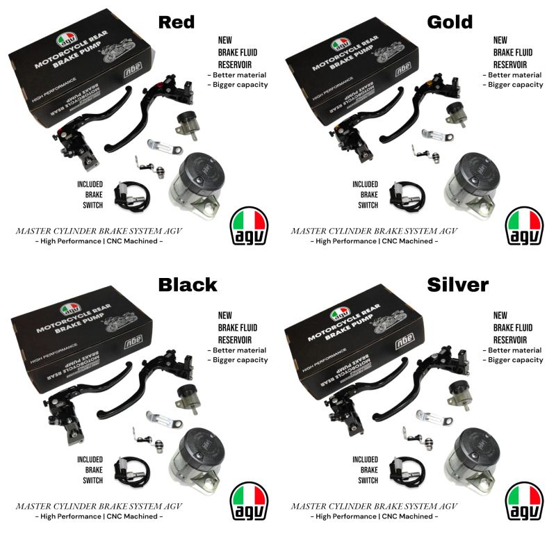 Jual MASTER REM AGV FULL CNC MODEL 105 PLUS SWITCH REM 1 TABUNG BIG ...