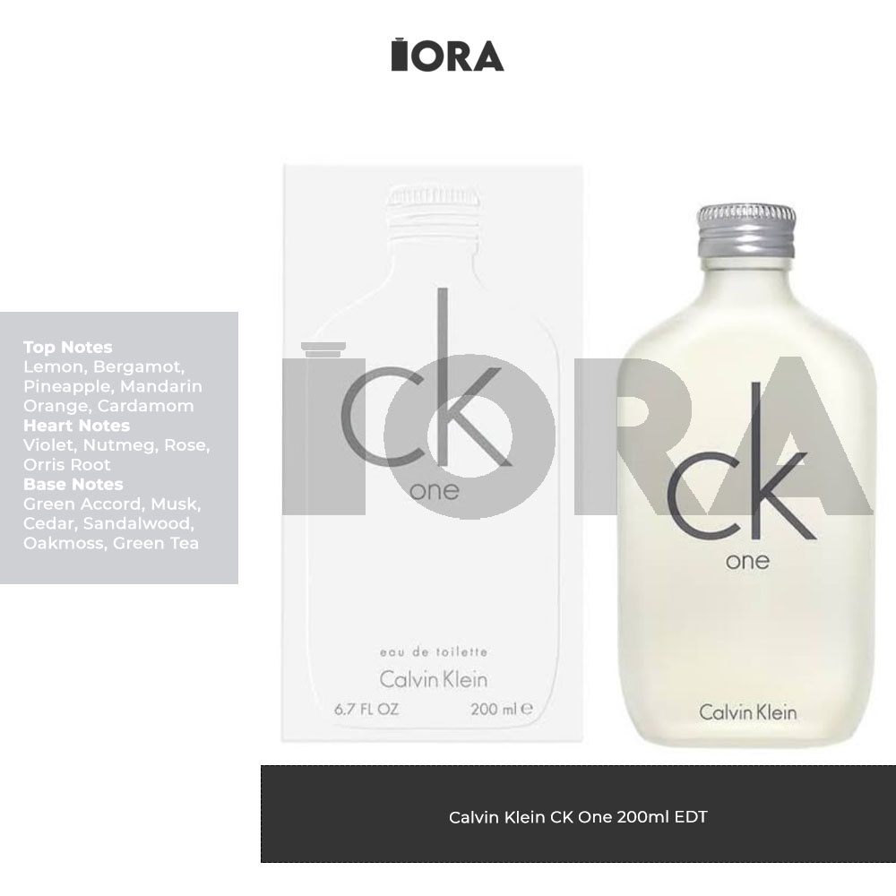 Jual CALVIN KL*** CK One 200ml Eau De Toilette - Parfum Original ...