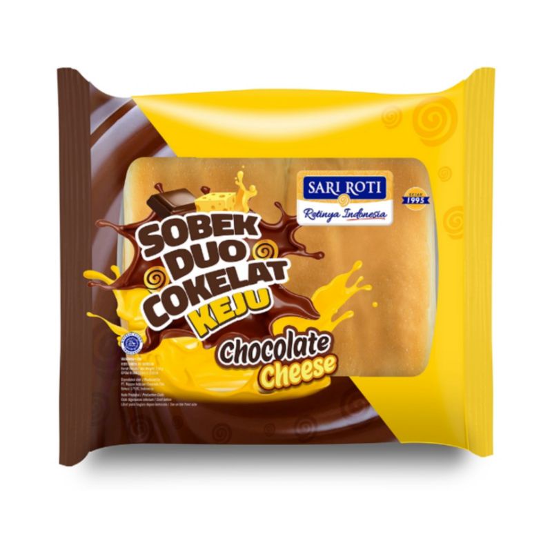 Jual SARI ROTI Roti Sobek Duo Cokelat 114 g | Shopee Indonesia