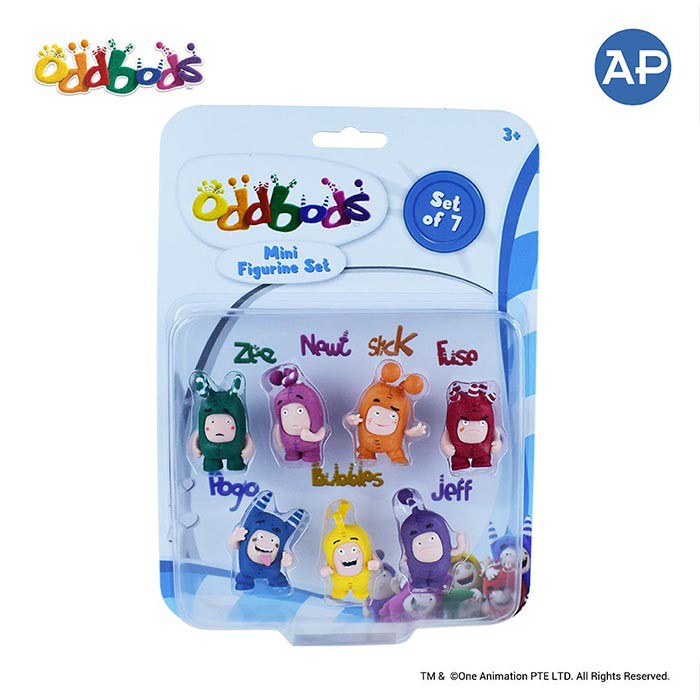 Jual Figure Oddbods Mini Figurine Set | Shopee Indonesia