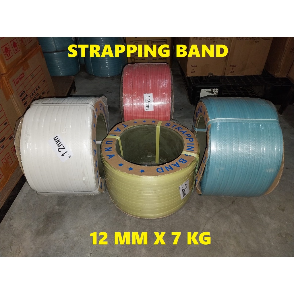 Jual Strapping Band / Tali Klem / Tali packing 12MM | Shopee Indonesia