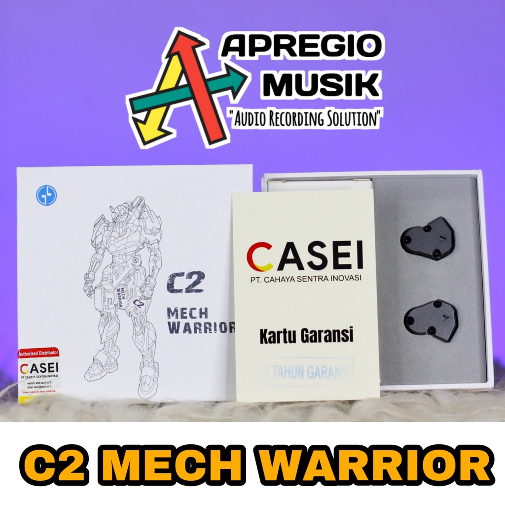 Jual Tin HiFi C2 Mech Warrior LCP Composite Diaphragm Earphone Apregio ...