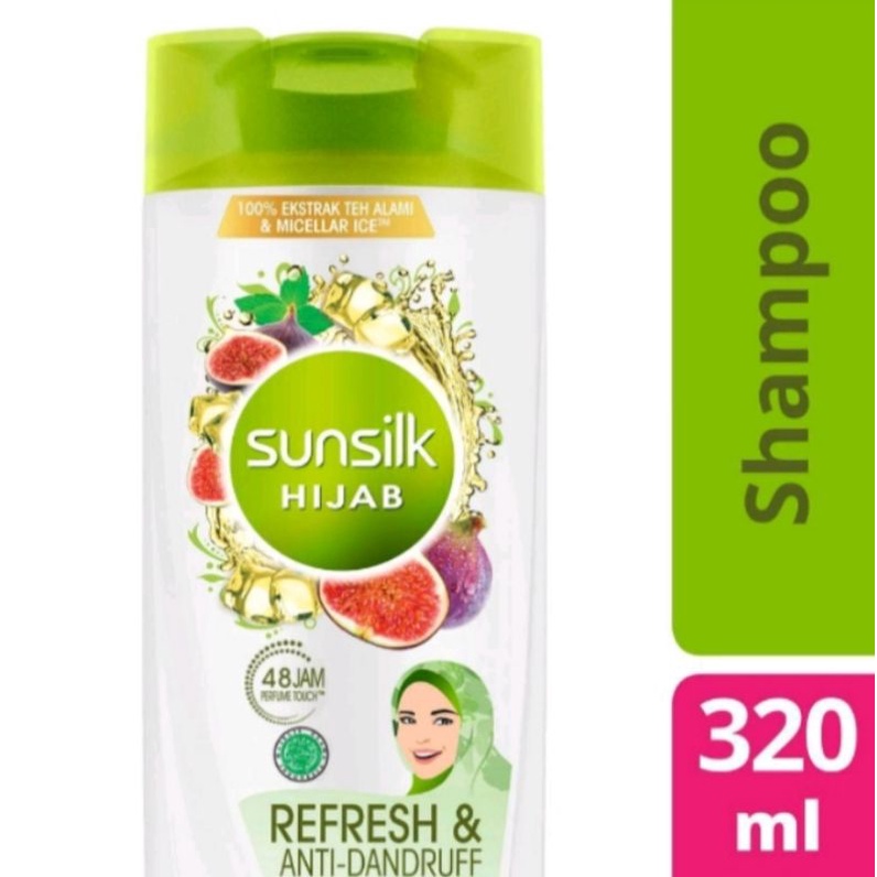 Jual Sunsilk Hijab Refresh & Anti Dandruff Shampoo 320ml | Shopee Indonesia