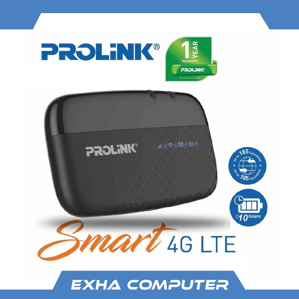 Jual Prolink PRT7011L Portable 4G LTE Modem WiFi Mifi Hotspot | Shopee ...