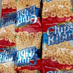 Jual [harga grosir] chips ribut snack harga 500 kemasan pack | Shopee ...