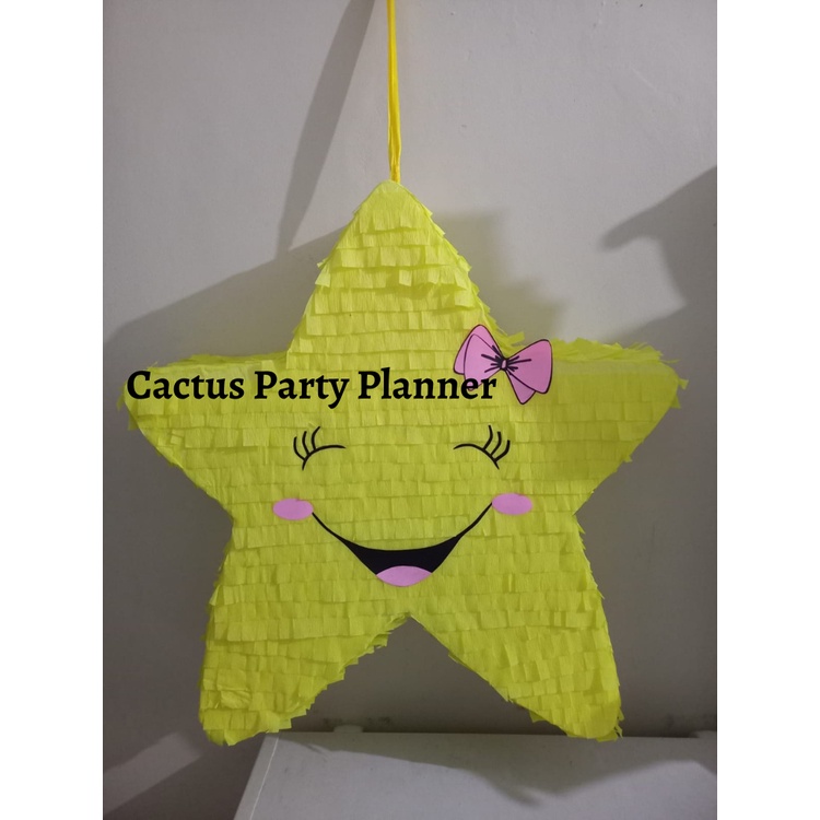 Jual Pinata Pukul/Pinata Tarik Karakter Ulang Tahun Motif Bintang Lucu ...