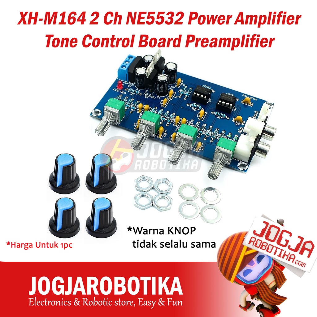 Jual XH-M164 2Ch NE5532 Power Amplifier Tone Control Board Preamplifier | Shopee Indonesia