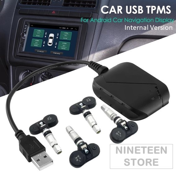 Jual TPMS USB Tire presure tekanan ban internal untuk headunit android ...