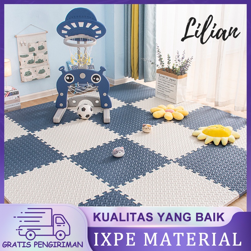 Jual Puzzle Lantai 30*30CM Soft puzzle Karpet Tebal Alas Lantai ...