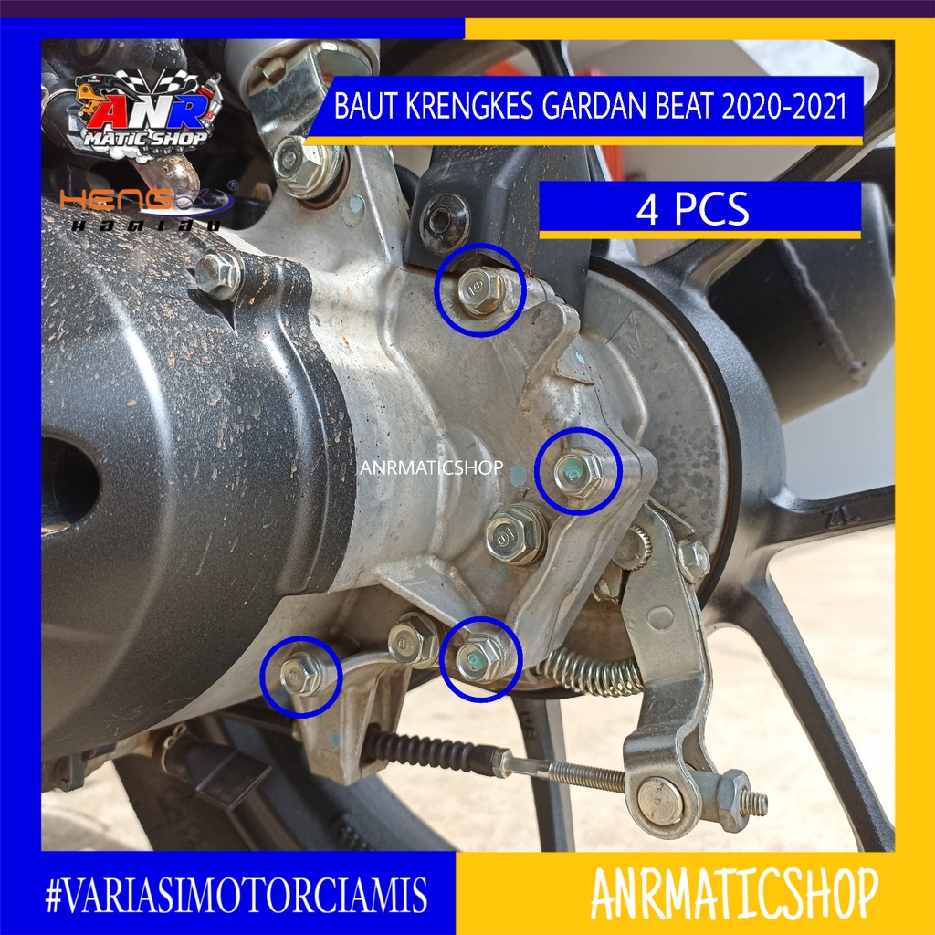 Jual Baut Krengkes Gardan New Beat Led 2020 2021 Probpolt Stainless ...