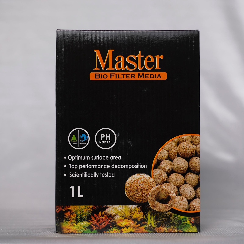 Jual Master Bio Filter Media Filtrasi Bio Ball Rumah Bakteri Aquarium ...