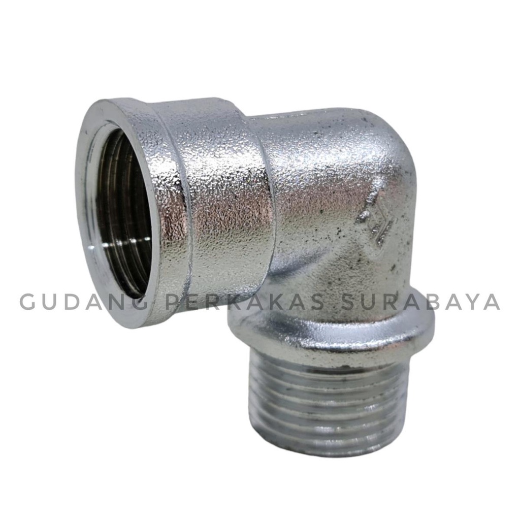 Jual KNEE SOCK KOMBINASI ELBOW PIPA KNE DRAT LUAR DRAT DALAM SAMBUNGAN PIPA LEDENG ADAPTER DRAT ...