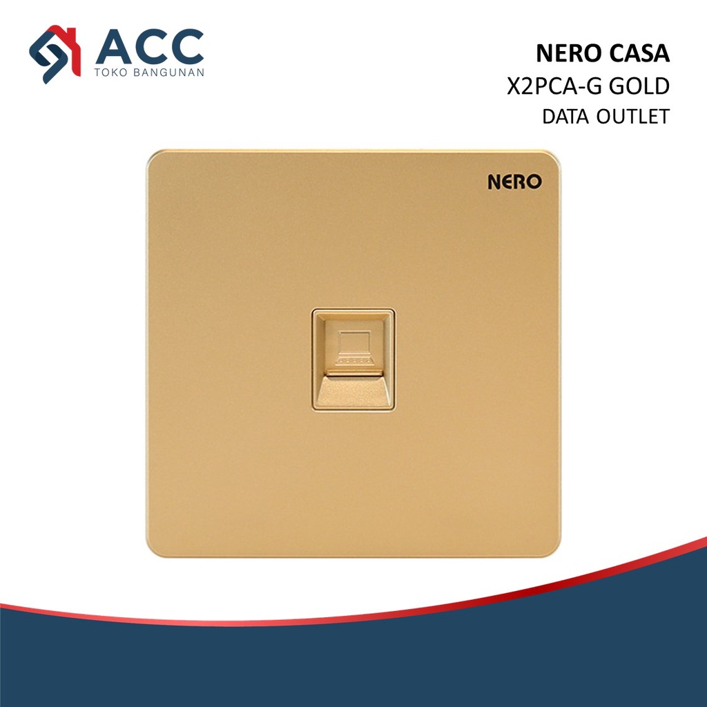 Jual NERO CASA X2 GOLD SAKLAR STOP KONTAK | Shopee Indonesia