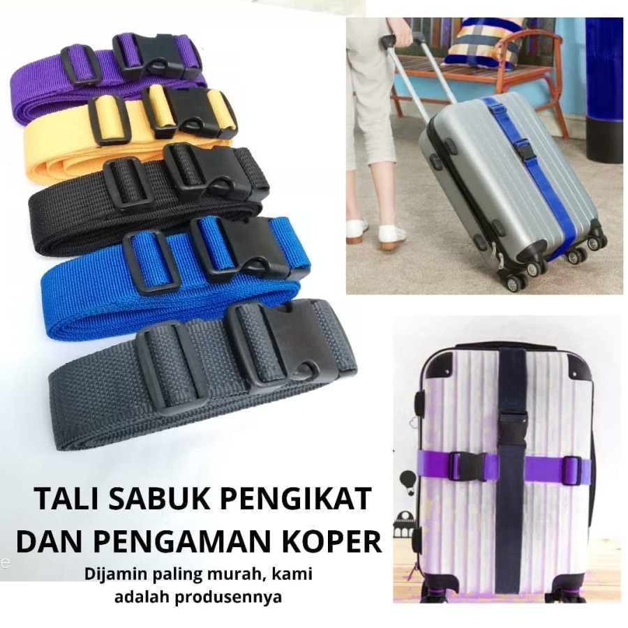 Jual BELT KOPER POLOS Sabuk Pengaman Koper / Tali Pengikat Koper ...