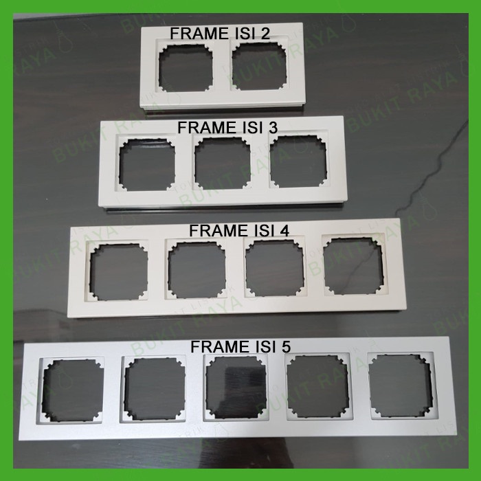 Jual Broco Double Gang Frame E102-505S Plano Series - | Shopee Indonesia