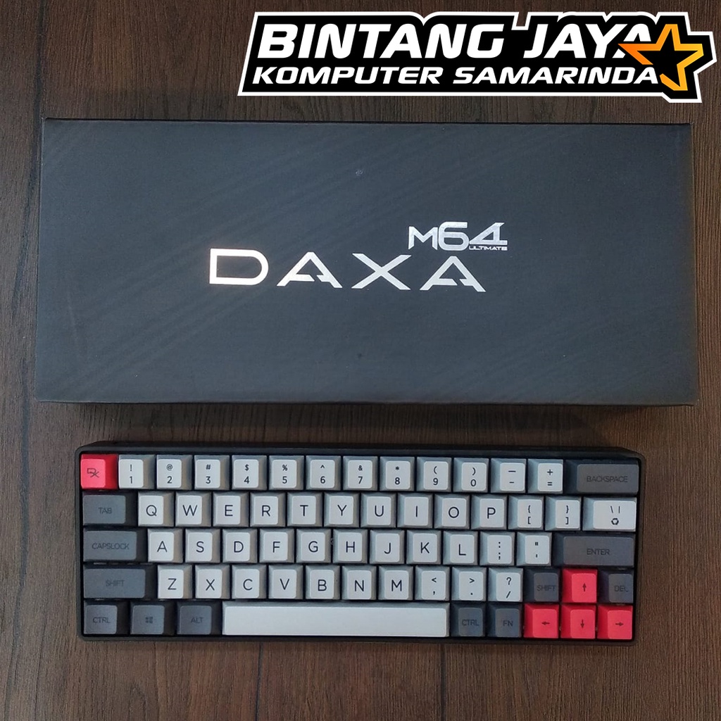 Jual Keyboard Gaming Mekanikal Rexus DAXA M64 Ultimate - Black & White ...